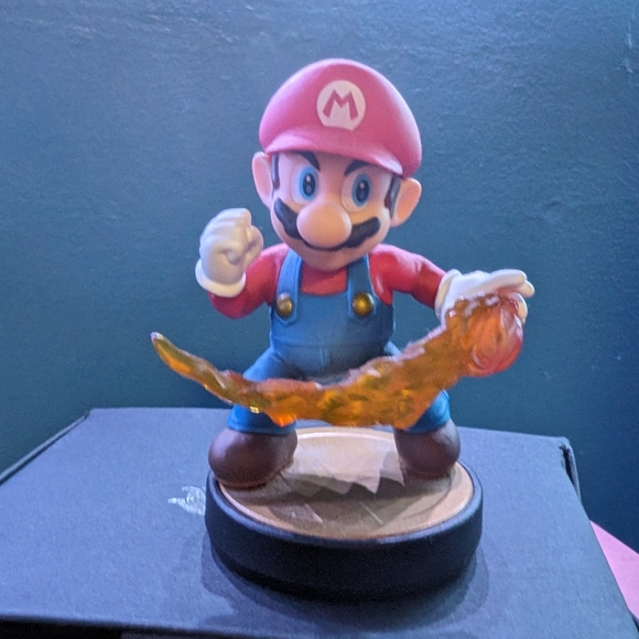Nintendo | Video Games & Consoles | Mario Amiibo Mario With Fireball ...